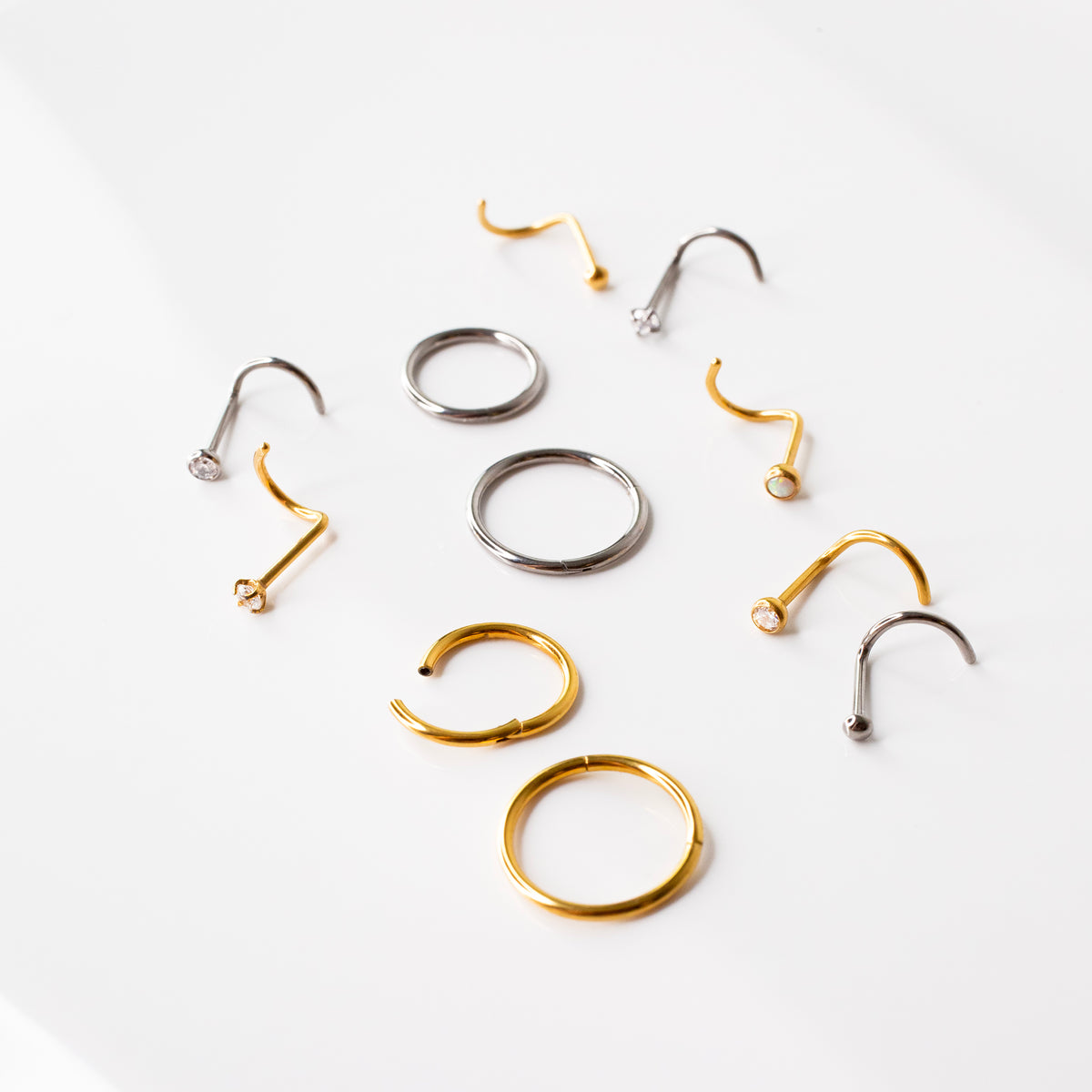 Modern Nose Rings & Studs – Grayling