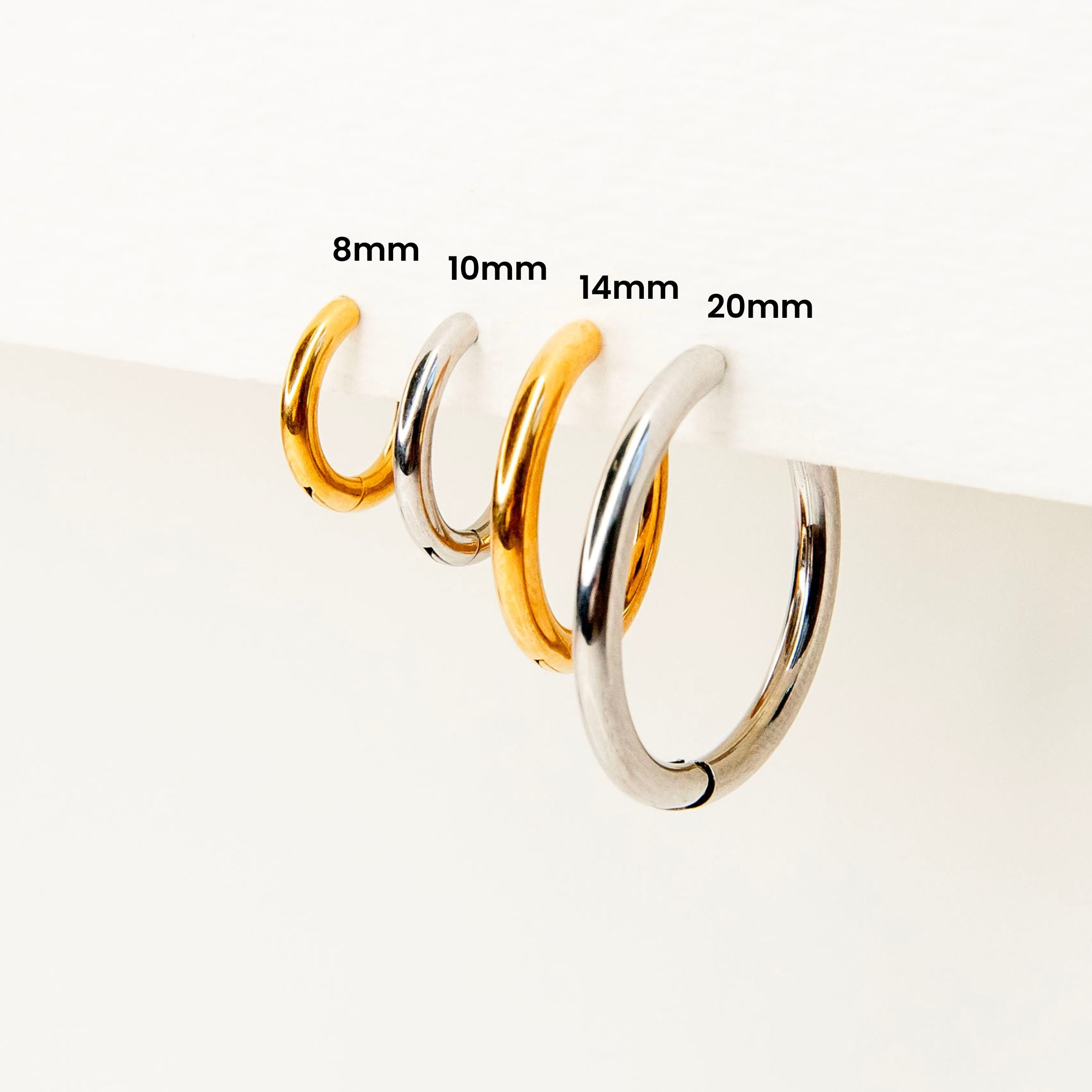 Essential Locking Sleeper Huggie or Hoop Earrings - Pair – Grayling