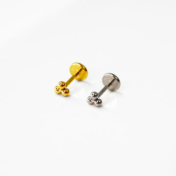 nose piercing back types